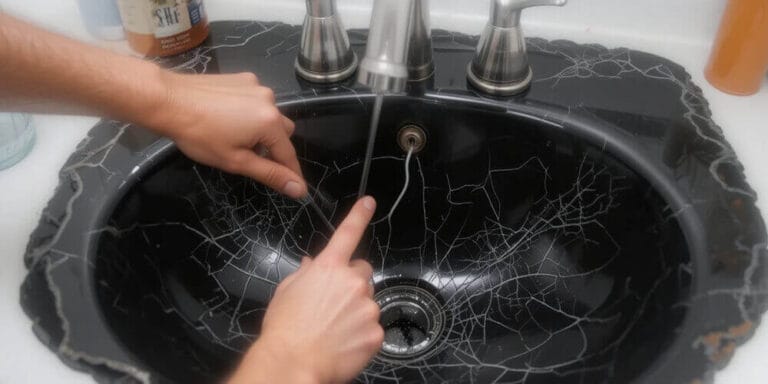 How to Fix a Cracked Bathroom Sink - DIY Repair Guide